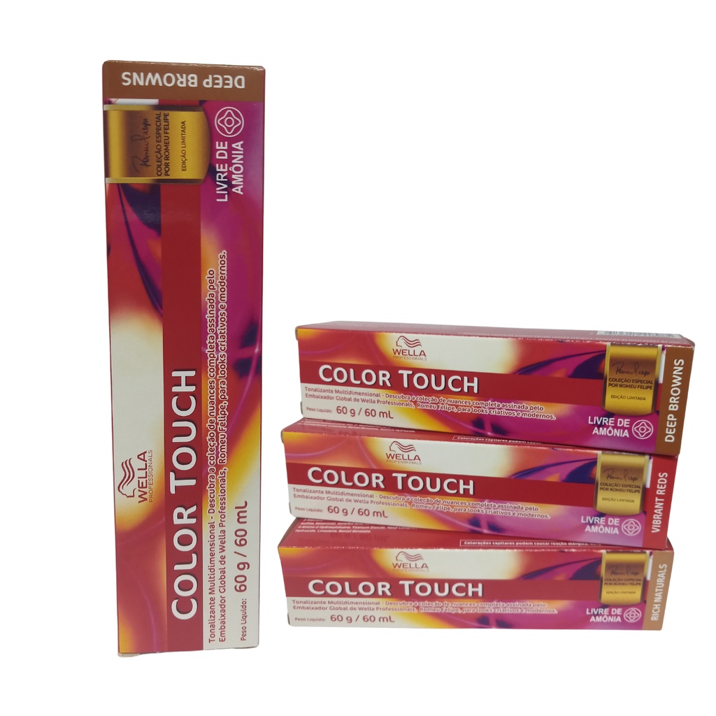Wella Color Touch 60g Por Romeu Felipe | Shopee Brasil