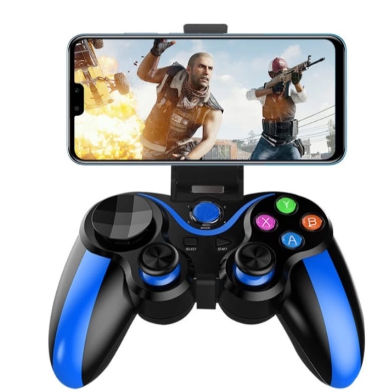 Controle Joystick Bluetooth Universal + cabo usb + suporte para Celular ...