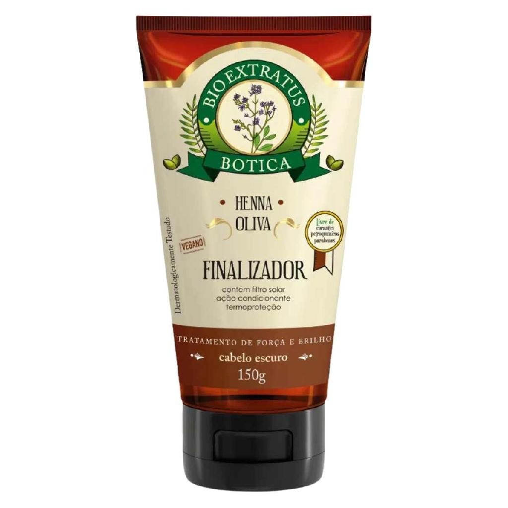Finalizador Bio Extratus Botica Henna Com Oliva 150g | Shopee Brasil
