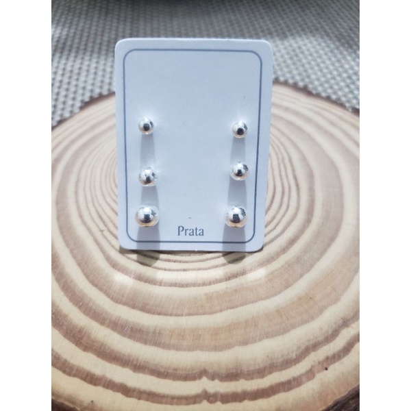 Trio de brincos bolinhas | Shopee Brasil Trio de brincos bolinhas | Shopee Brasil
