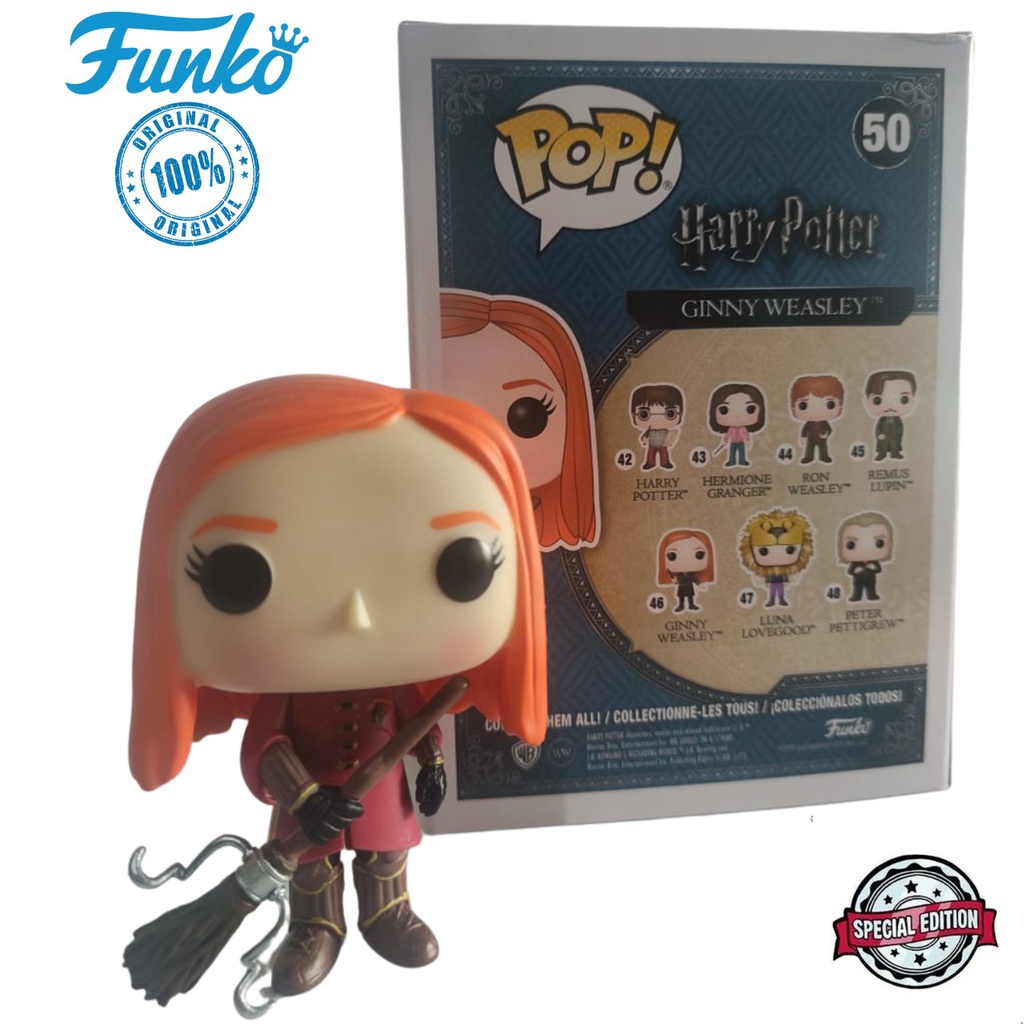 Funko Pop Harry Potter - Ginny Weasley (Gina Weasley) # 50 Special ...