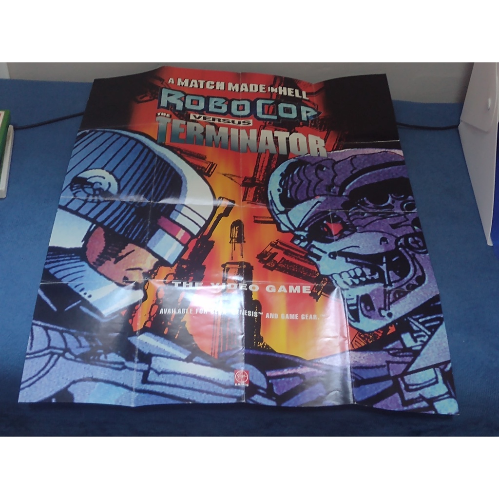 Poster gamer Robocop vs terminator | Shopee Brasil