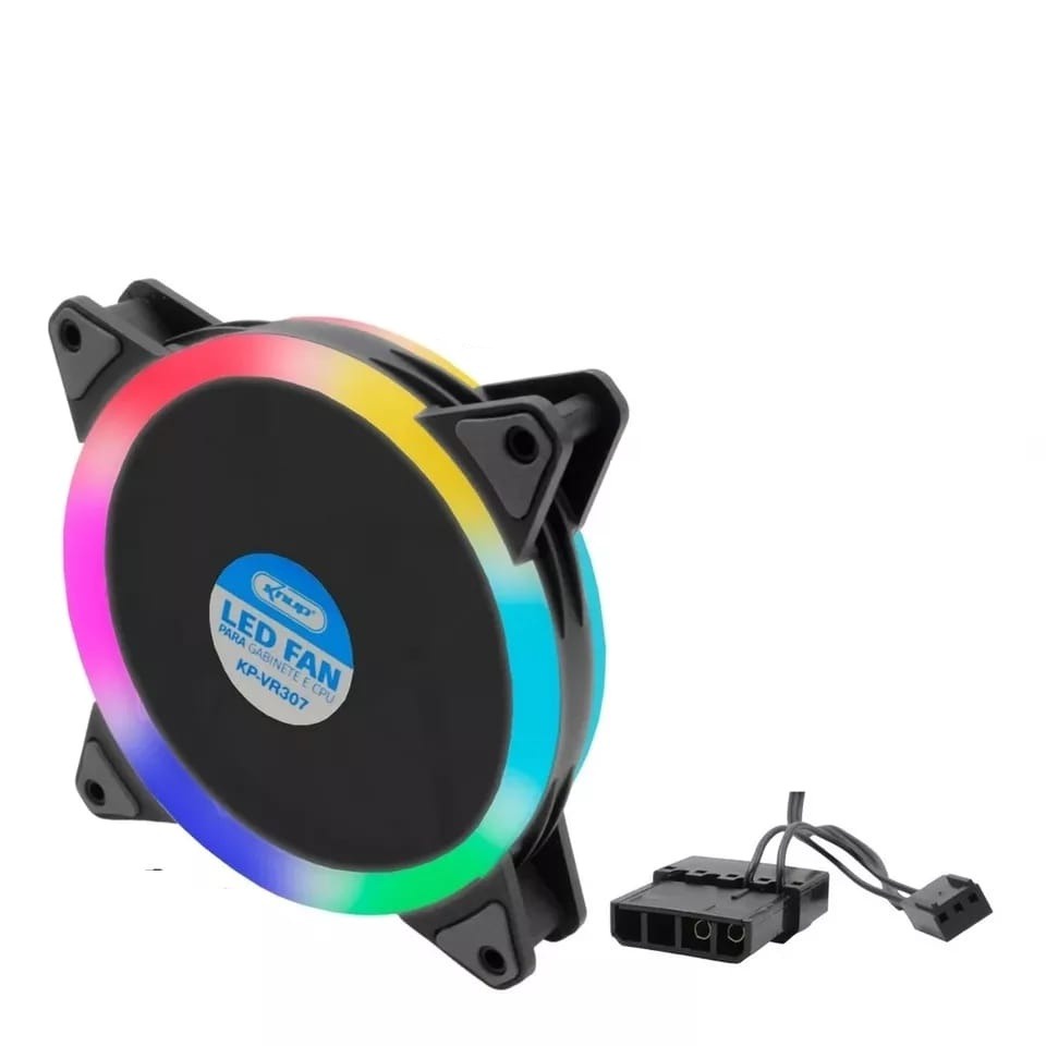 Cooler Fan RGB PC Gamer Led para Resfriamento do Gabinete CPU ...