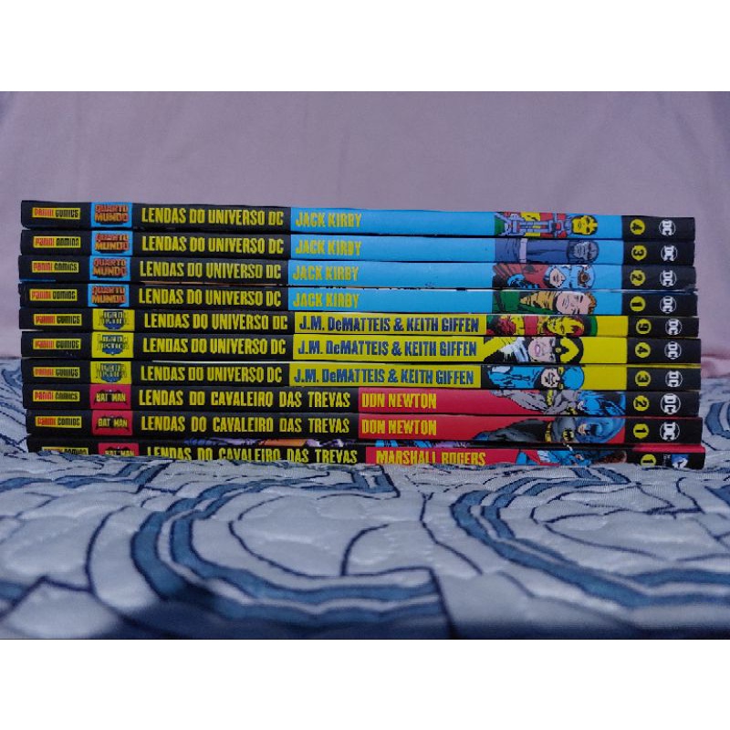 Lendas Do Universo Dc Batman Liga Da Justiça E Novos Deuses Hqs