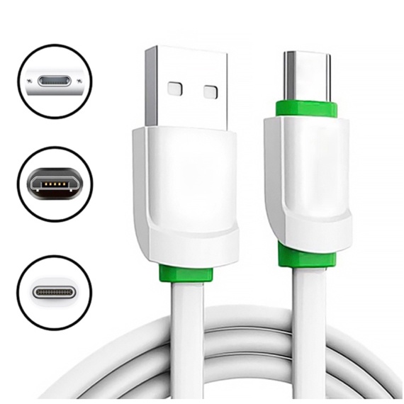 Cabo USB Tipo C Carregador Turbo Reforçado Original - Escorrega o Preço