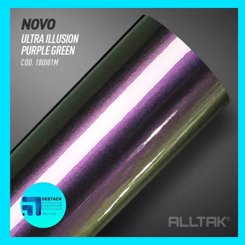 ADESIVO PARA ENVELOPAMENTO AUTOMOTIVO ULTRA ILLUSION ALLTAK | Shopee Brasil