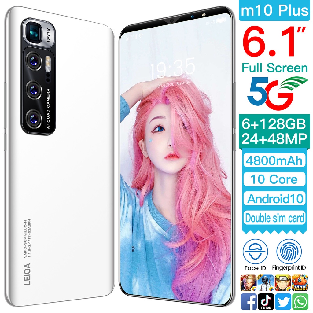 Xiaomi M10 Plus 5G Celular À Venda 12 + 512G smartphone original 2022 ...