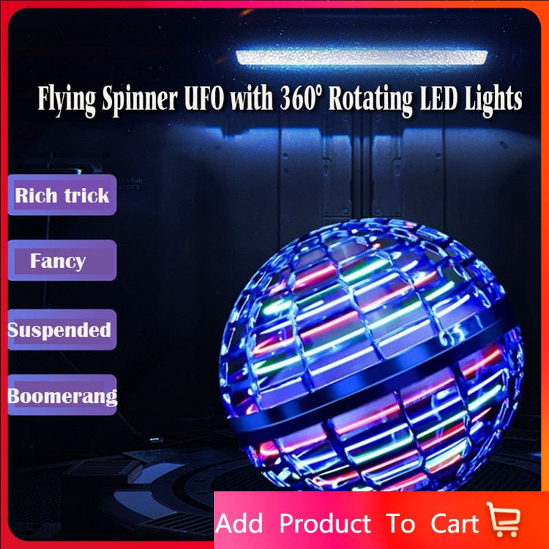 Entrega 24h ! Flynova Pro Bola Mágica Voadora Brinquedo Girador ...