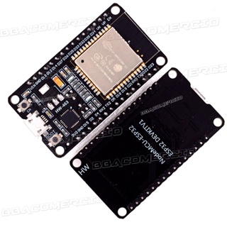 Placa Esp32 Pino Soldado Wifi Bluetooth Com Esp32-wroom-32 | Shopee Brasil