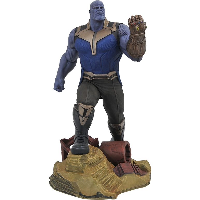 Estatua Thanos Avengers Infinity W. Diamond Marvel Gallery | Shopee Brasil