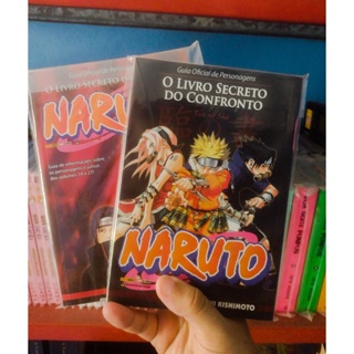 Databooks Naruto: O Livro do Confronto e O Livro Secreto da Batalha (c/ avaria) | Shopee Brasil