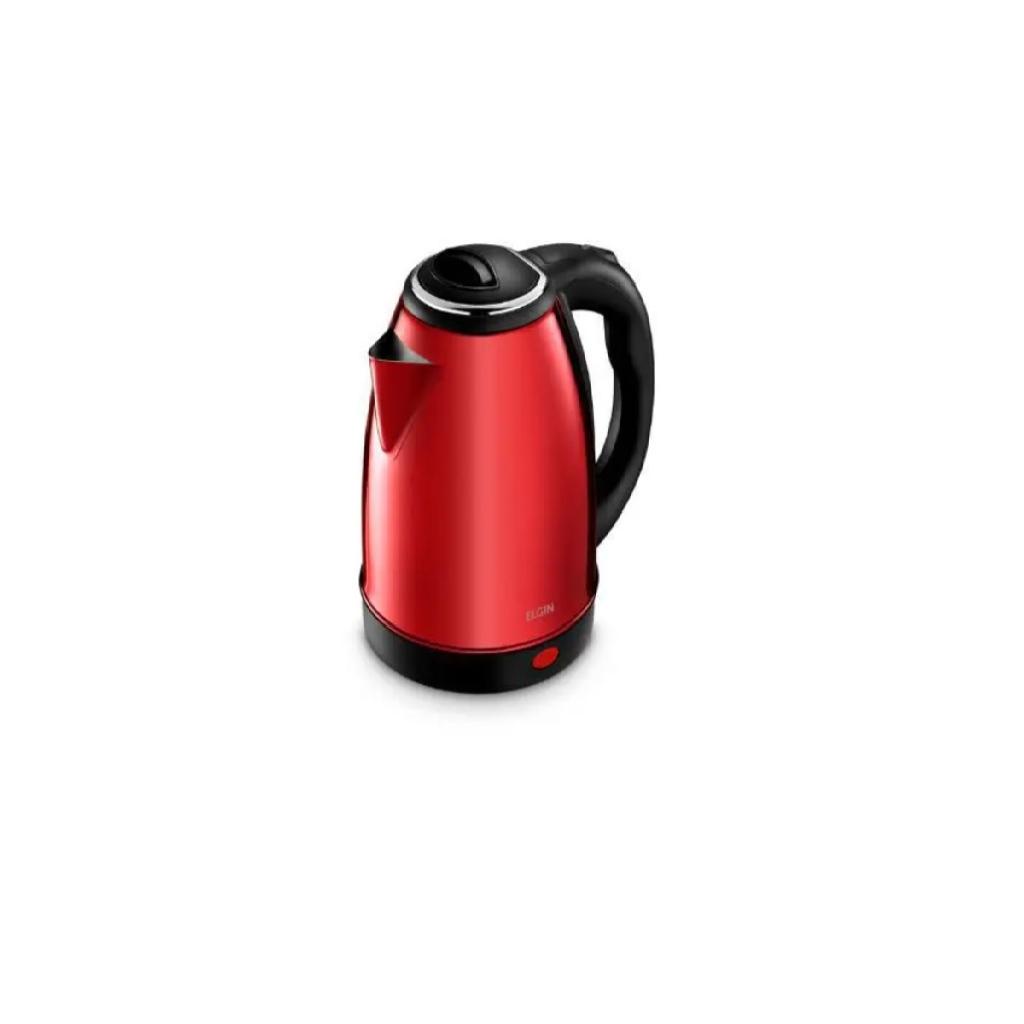 Chaleira Eletrica Inox Vermelha 1,8L - 127V | Shopee Brasil