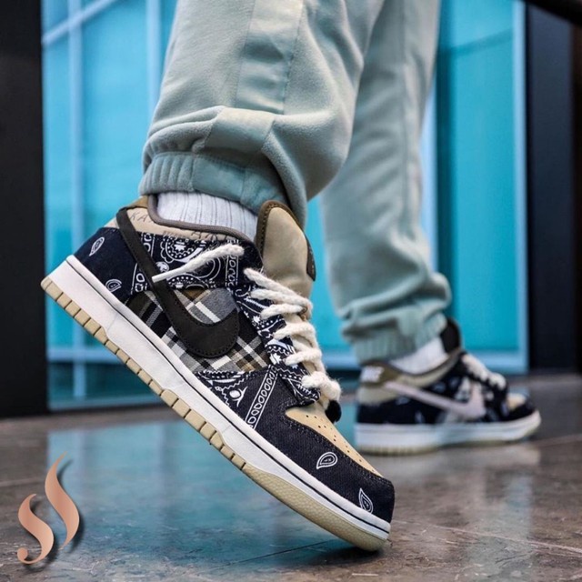 enis Nike SB Dunk Low Travis Scott Cactus Jack | Shopee Brasil