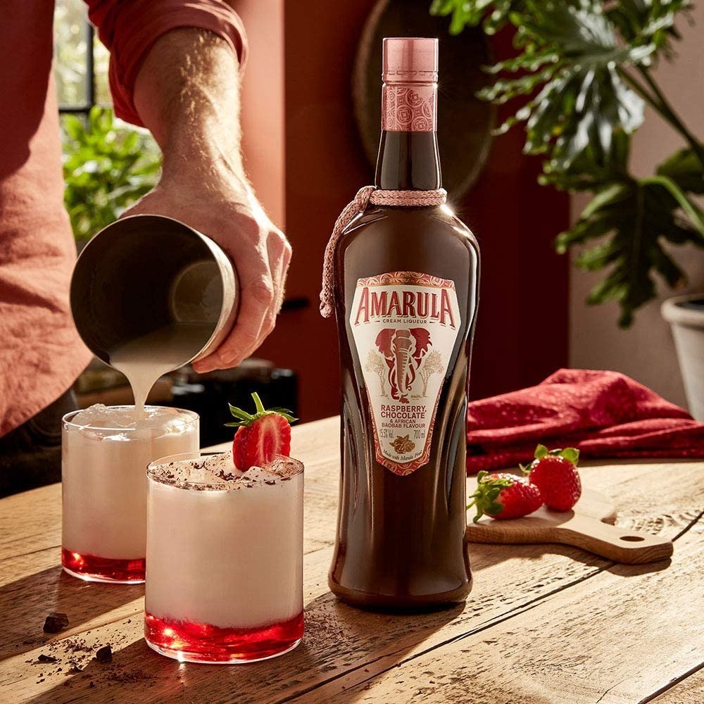 Amarula Raspberry & Chocolate Liqueur - Envio Imediato | Shopee Brasil
