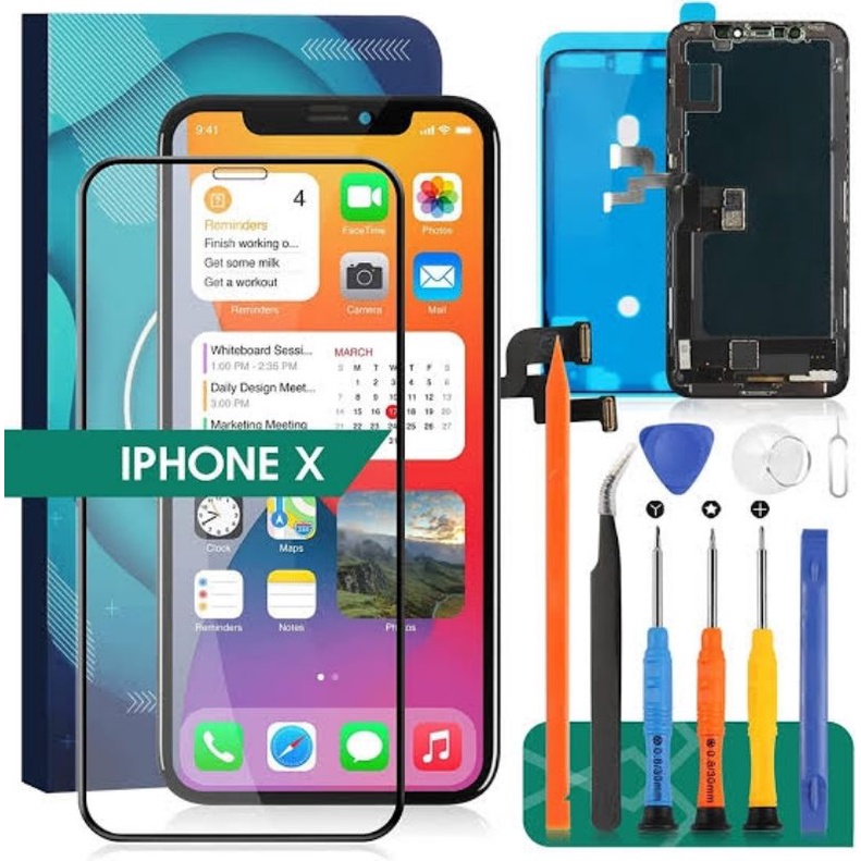 Tela Frontal Display Touch iPhone X Original Retirada - Escorrega o Preço