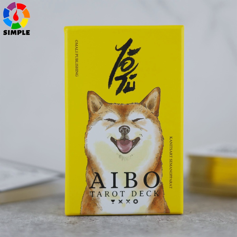 cute dog Aibo Tarot cards Deck Beginner Divination Oracle Game | Shopee ...