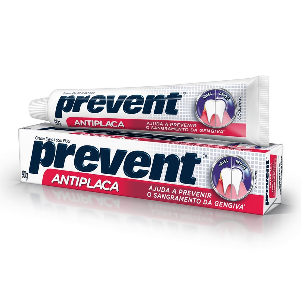 Prevent - Creme Dental com Fluor 90g | Shopee Brasil