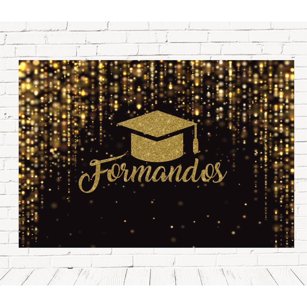 Fundos Fotográficos Tecido Cenário Formatura 3d 2,2X1,5 -4322 | Shopee ...