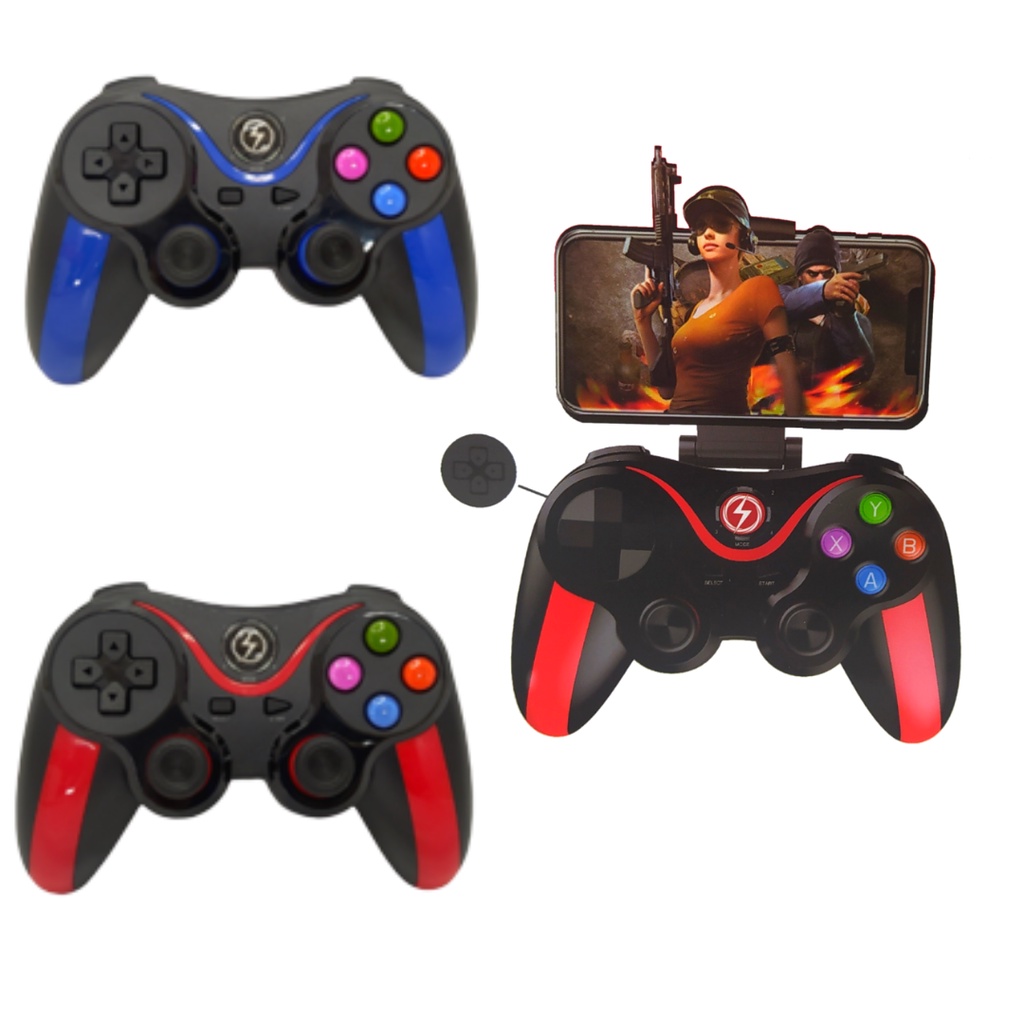 Controle de Jogo Joystick Bluetooth Universal para Celular Tablet ...