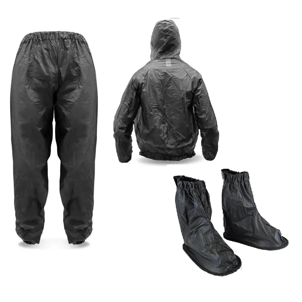 Kit Capa Roupa Chuva Piraval Combate + Polaina Galocha Motoqueiro Show ...