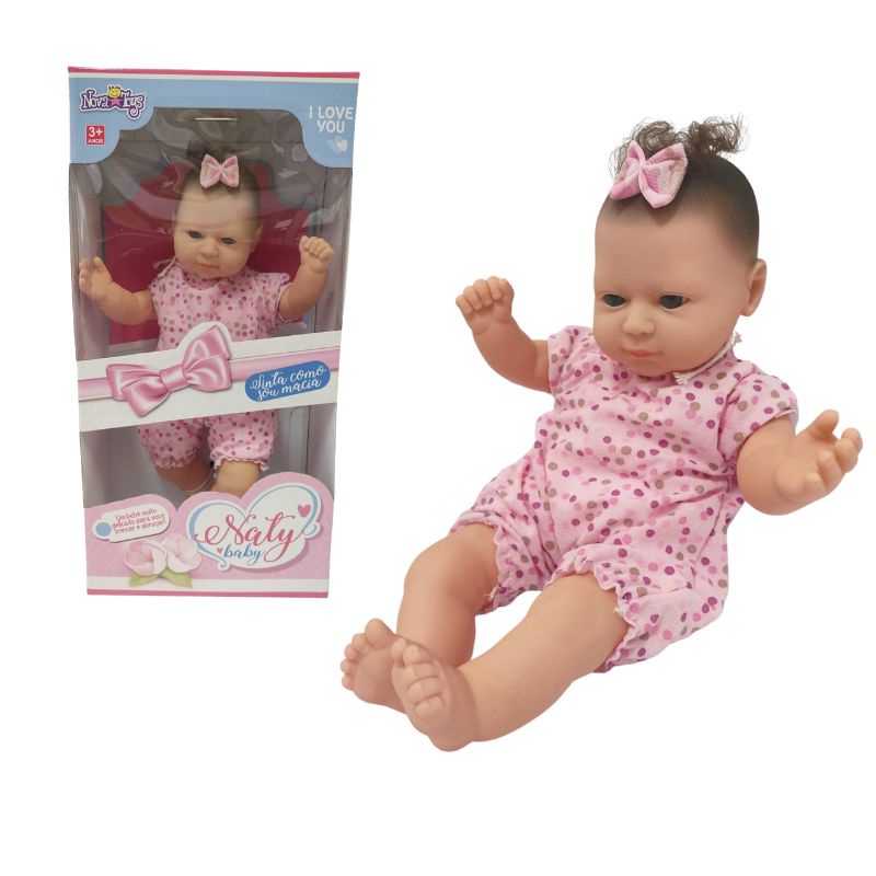 BONECA NATY BABY BRANCA | Shopee Brasil