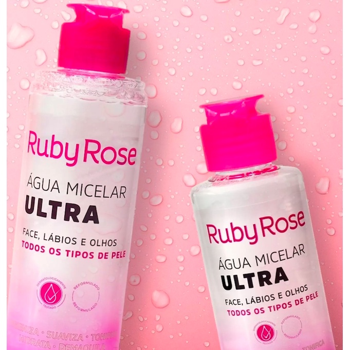 Água micelar Ultra Ruby Rose | Shopee Brasil