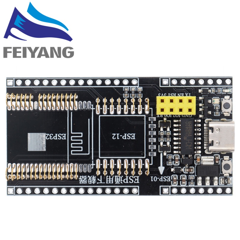 Esp8266 Esp32 Wrover Programador De Placa De Desenvolvimento Soquetes Para Esp 01 Esp01s Esp12 0632