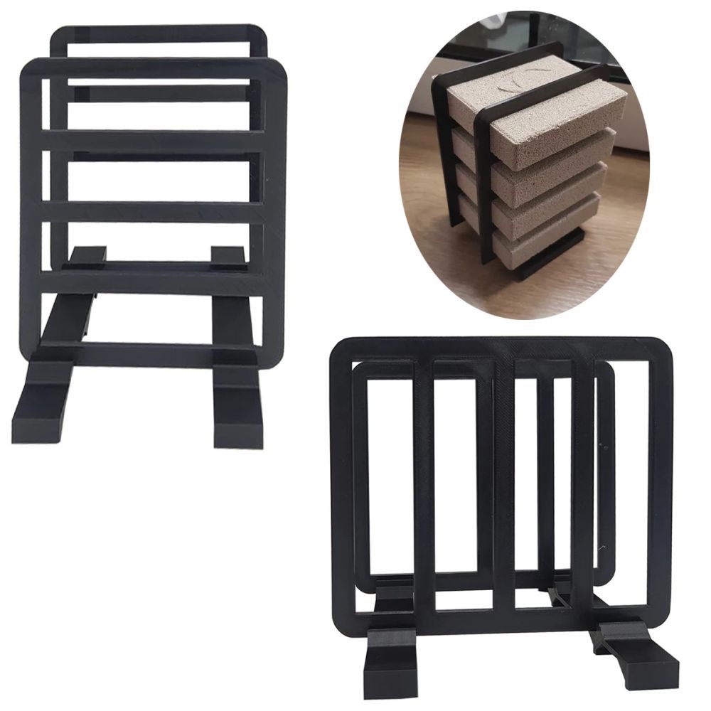 Suporte e Organizador Mídia Biológica Maxspect Bio Block para 4 Blocos ...