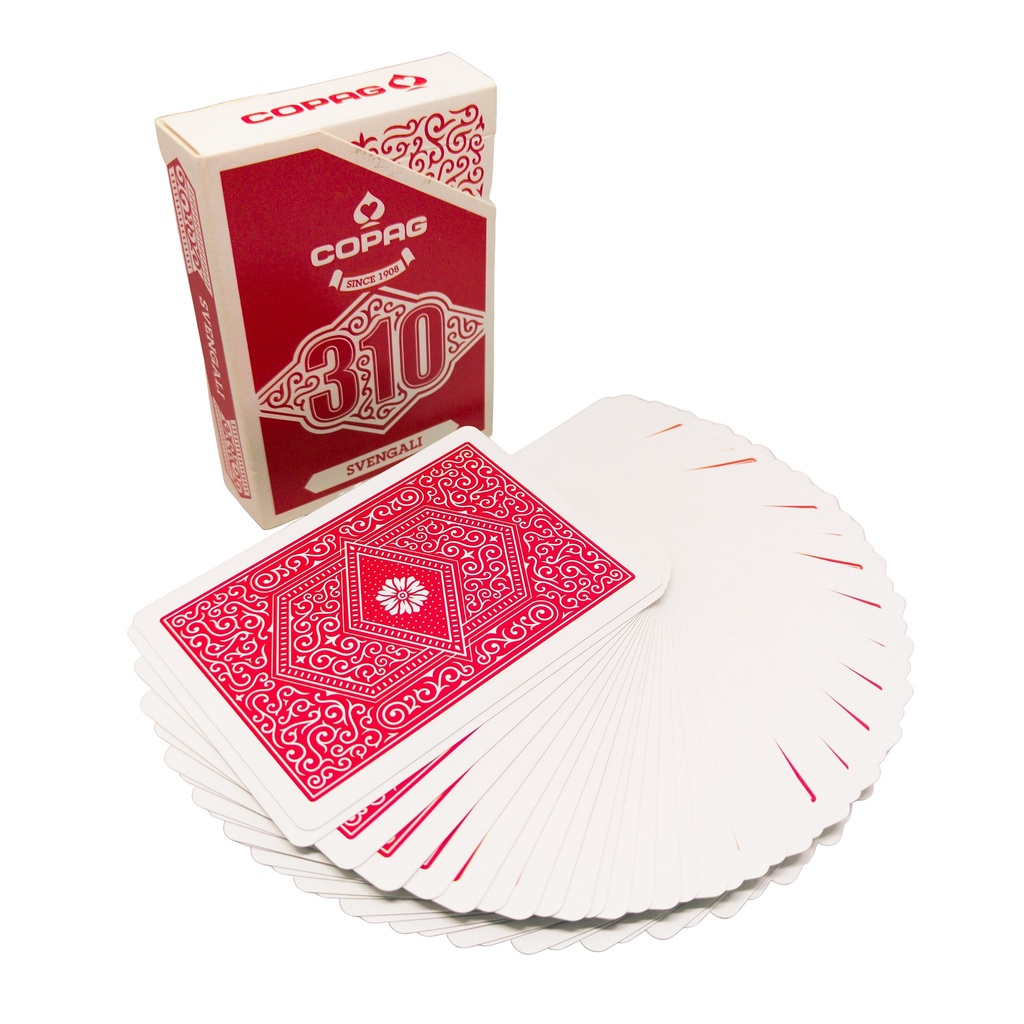 Baralho Radio Profissional Copag 310 Vermelho True Linnen B9 Magica | Shopee Brasil