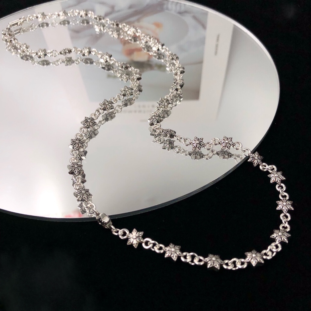 Chrome Hearts colar masculino e feminino de estrela de seis pontas ...