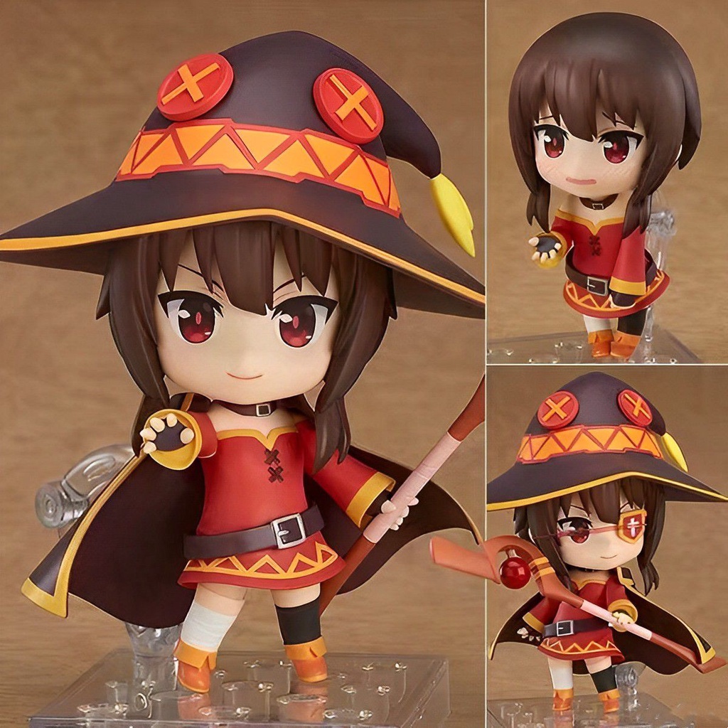 mini Konosuba Figure Toy Megumin Animation Cartoon Children Birthday ...