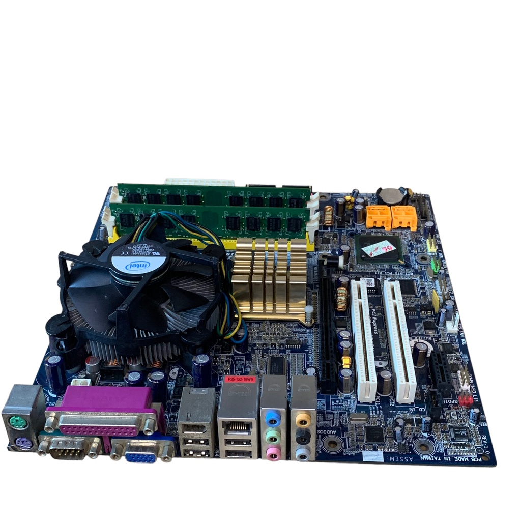 Kit Placa Mae Gibabyte Ga-8i945gmf 2gb Ram Proc 3.06ghz | Shopee Brasil