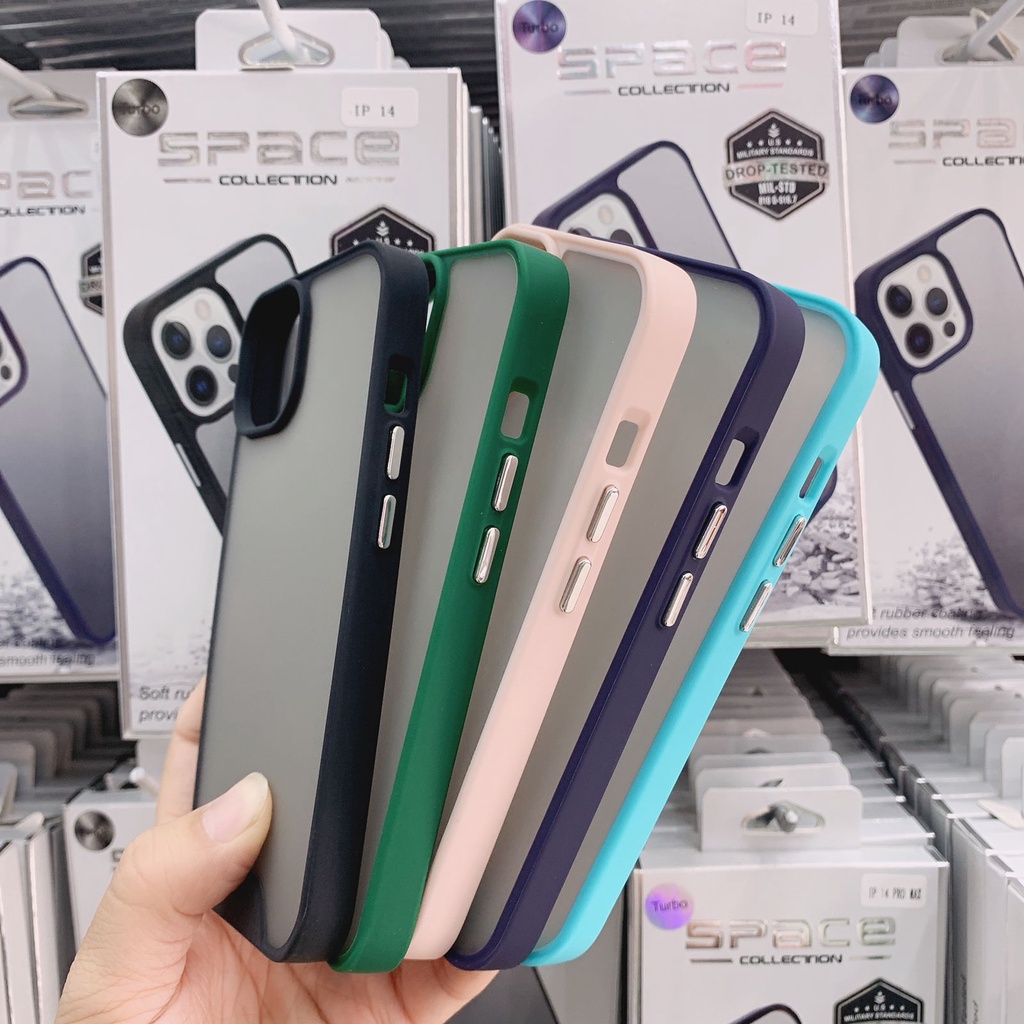 Capa Space Resistente Acrílico Fosca Colorida Para Todos os Iphone 13 14 pro max plus ...