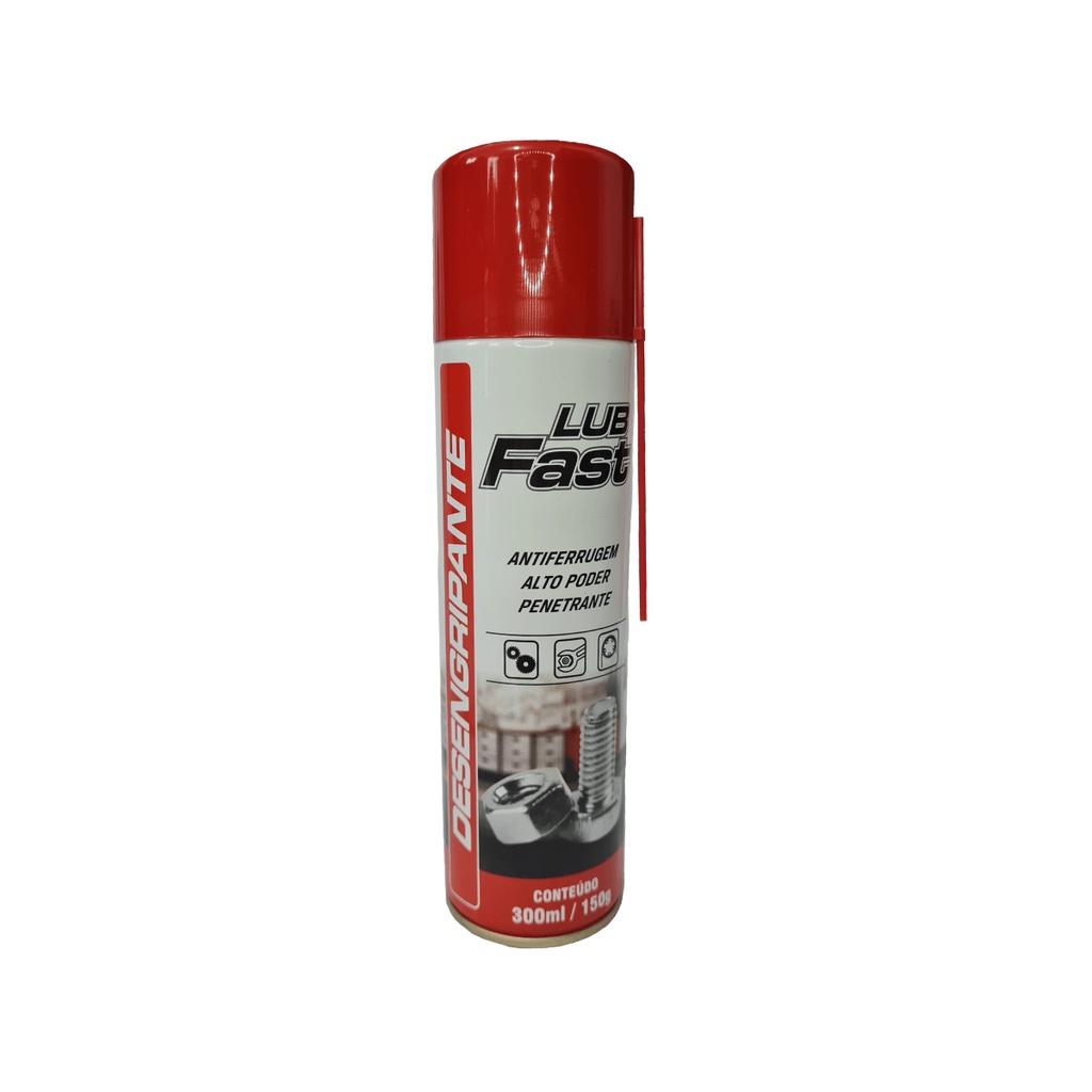 Óleo Lubrificante Desengripante Anticorrosivo Spray 300ml - Lub Fast ...