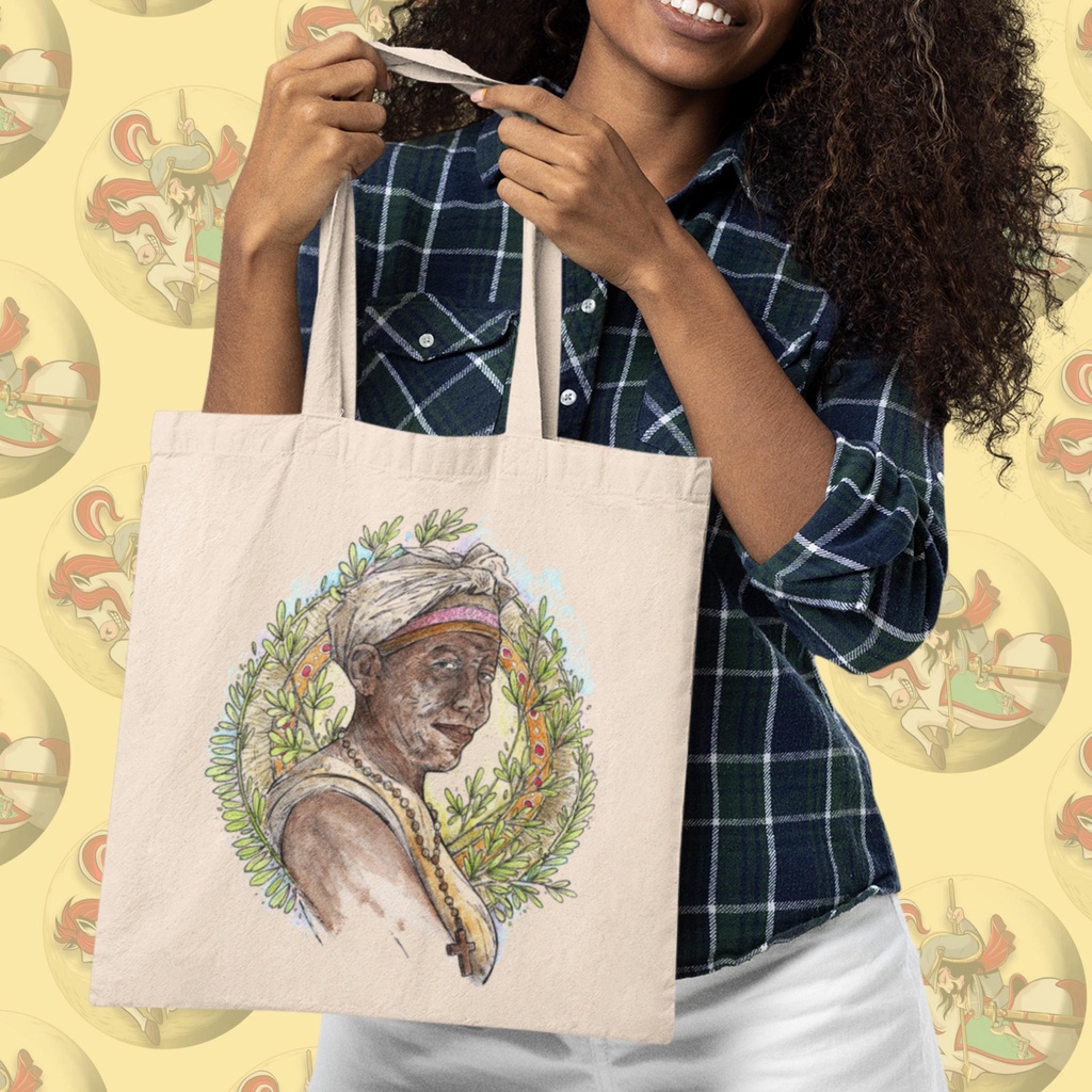 Sacola Ecobag Com ou Sem Zíper Umbanda Candomblé Orixá Preta Velha 130 Bolsa Ecológica 100% ...