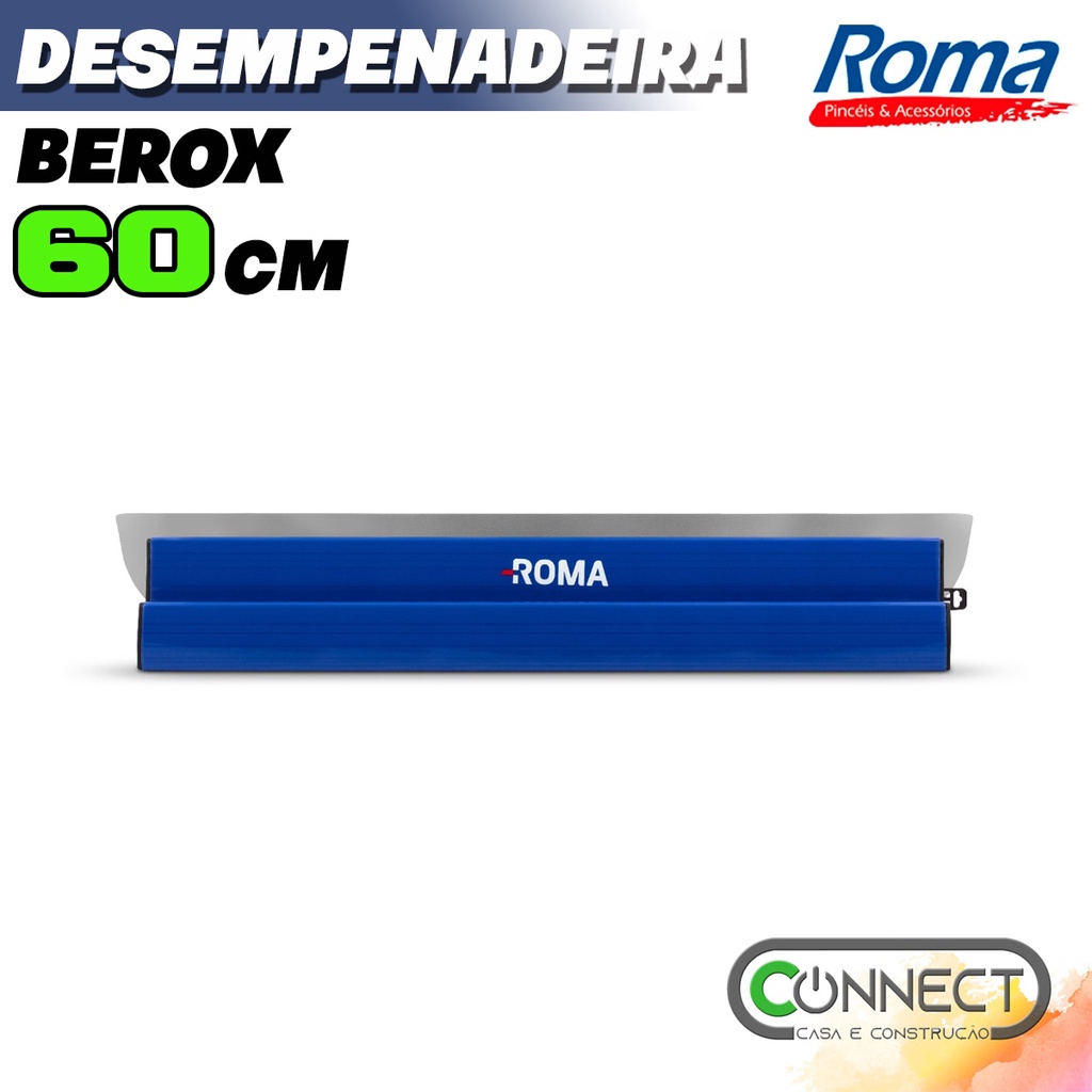 Desempenadeira Inox Pro 60 Cm Berox 675 Roma | Shopee Brasil