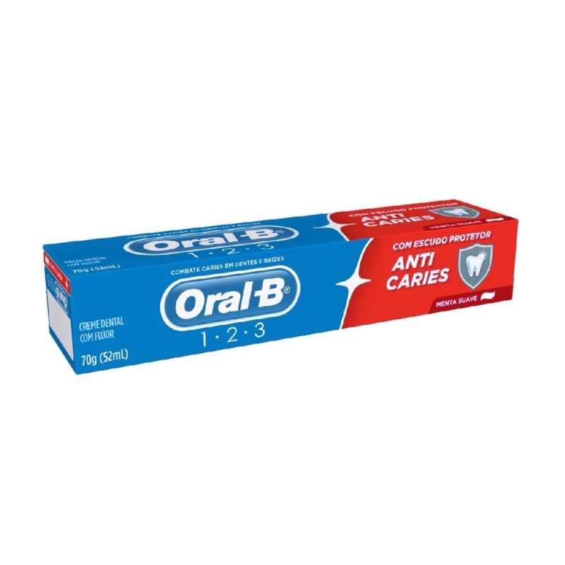 Pasta de Dente Oral B - 70G | Shopee Brasil