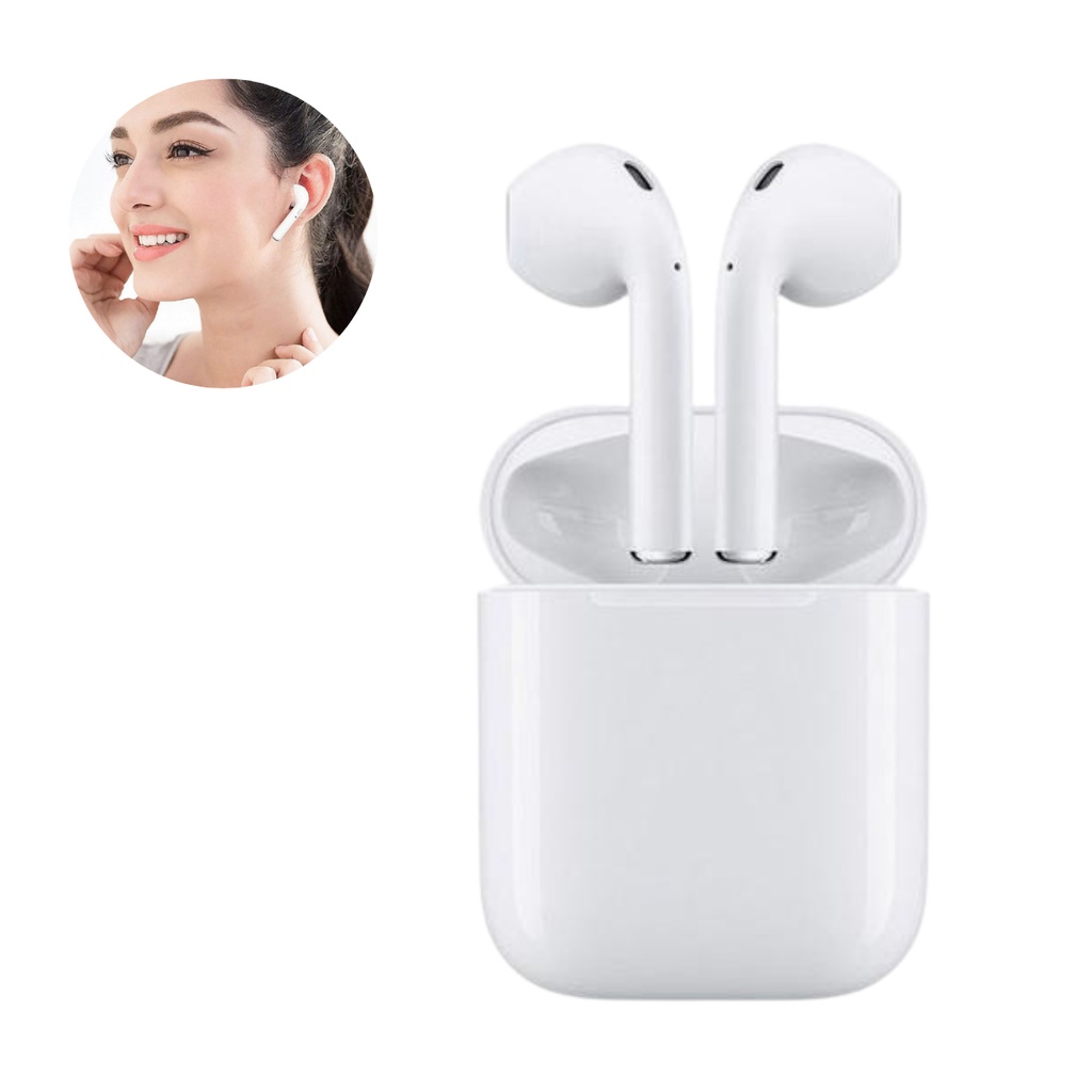 Fone de Ouvido Sem Fio Bluetooth Com MicroFone Airpods - Para Iphone e ...