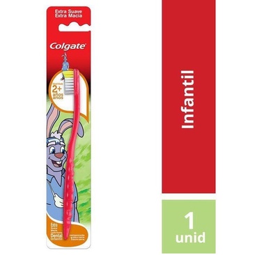 Escova Dental Infantil Dr. Rabbit - Colgate 1unid | Shopee Brasil