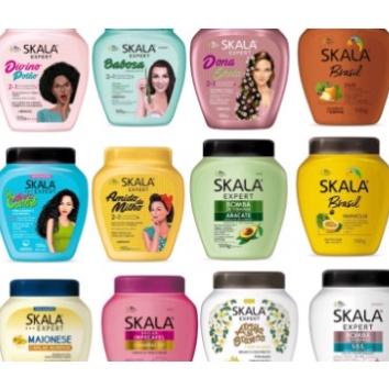 Creme De Tratamento Skala Potes 1000G Cuidado Para Cabelos | Shopee Brasil