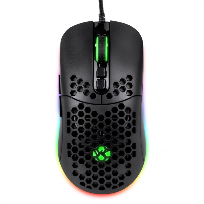 Mouse Gamer Vx Gaming Void Com Led Rgb- 7600 Dpi Mgv100p | Shopee Brasil