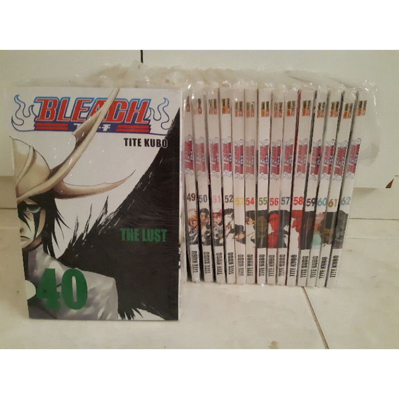 Mangá Bleach volumes 40 ao 62, Tite Kubo - Escorrega o Preço