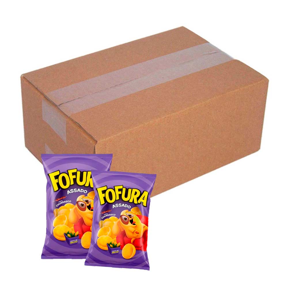 Kit Salgadinho Fofura Churrasco 40g c/10 - Lucky | Shopee Brasil