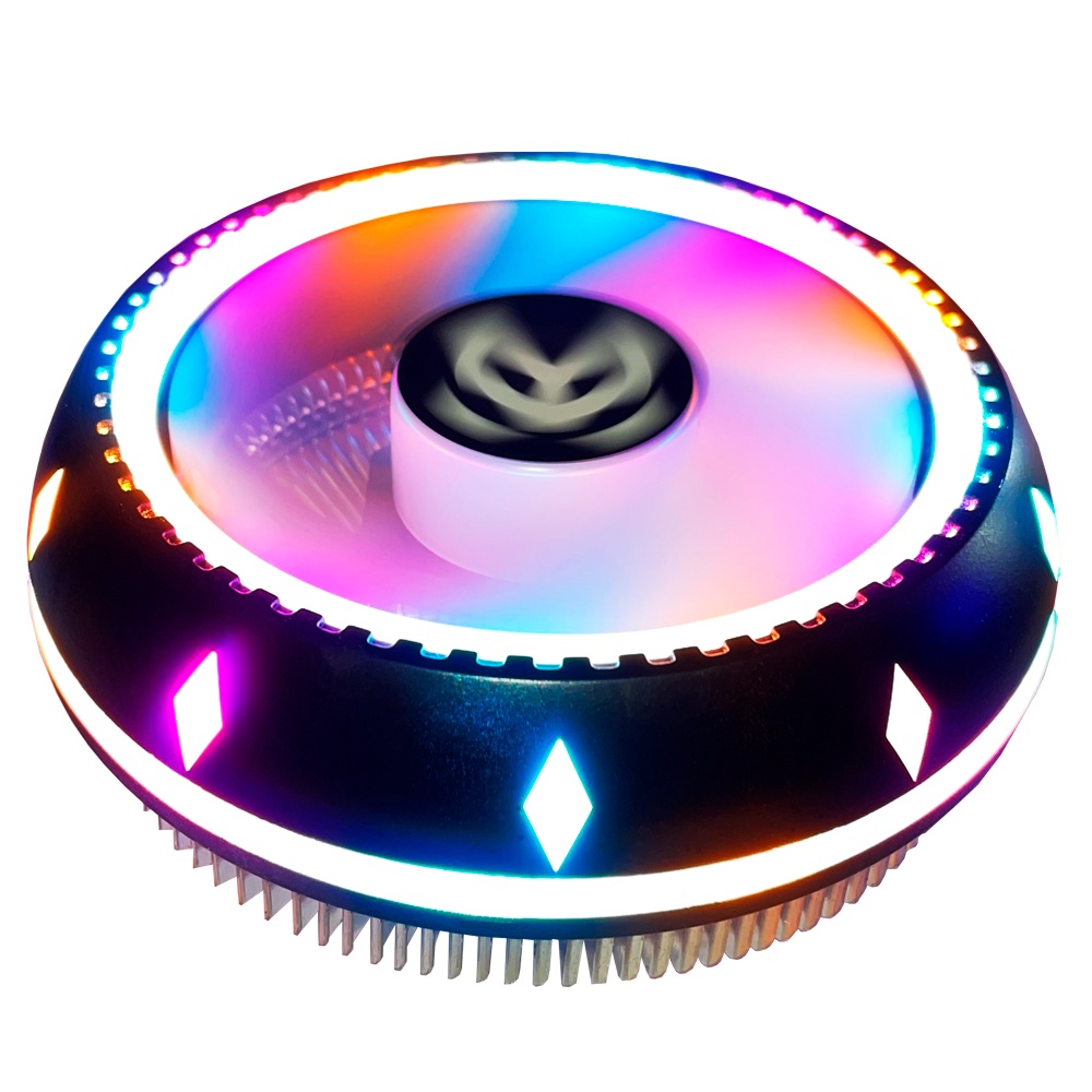 Cooler PC Gamer RGB Led Intel 775 1155 1200 1366 1356 AMD AM4 Ryzen ...