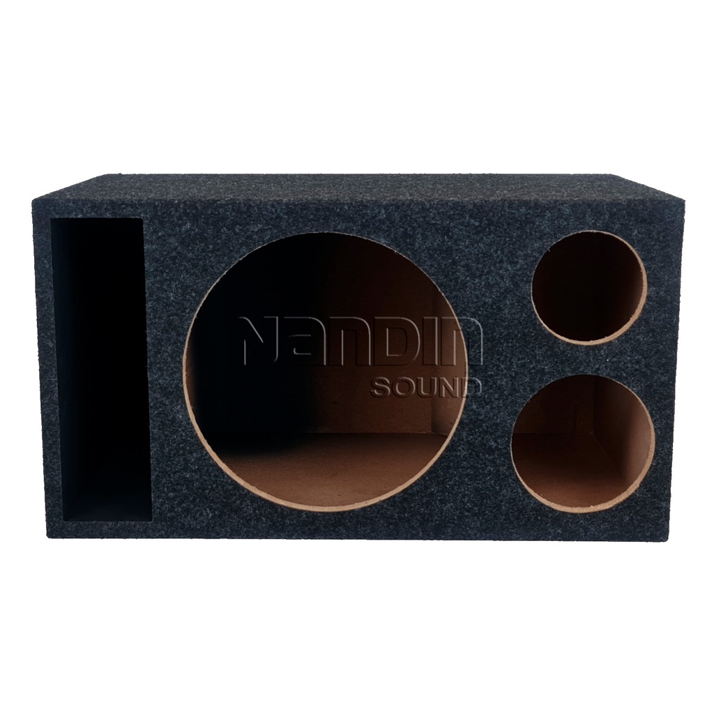 CAIXA SOM AUTOMOTIVO TRIO 1 ALTO FALANTE 12 POLEGADAS MDF 15 MM (L: 61 X A: 33 X P: 36 CM ...