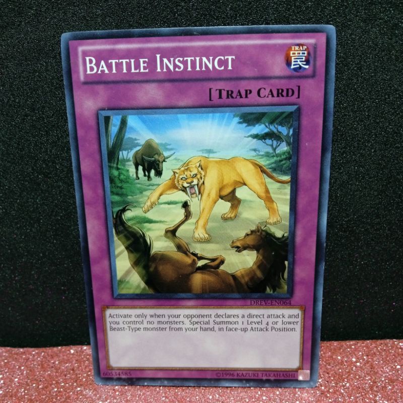 Card Carta Yu-Gi-Oh! Battle Instinct DREV-EN064 Konami Original ...