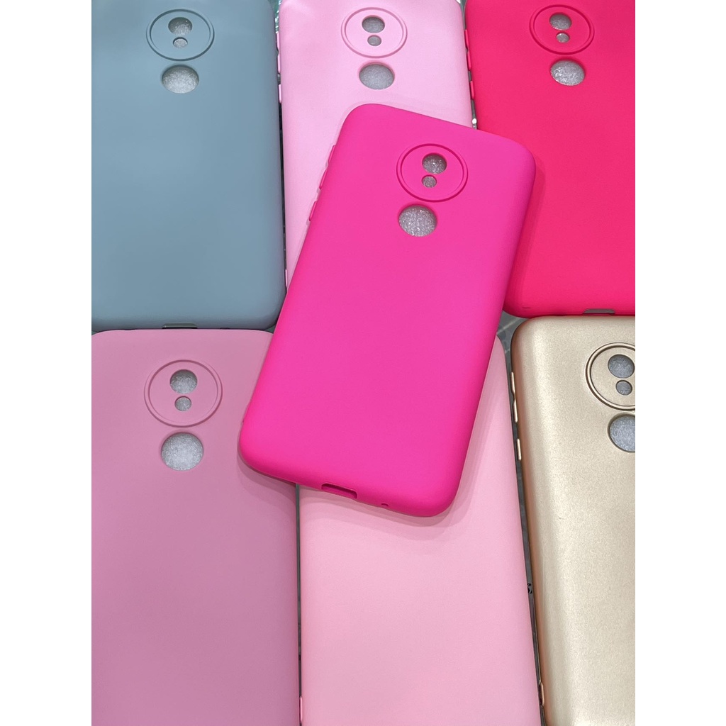 Capa Capinha Moto G7 Power Silicone Aveludada | Shopee Brasil
