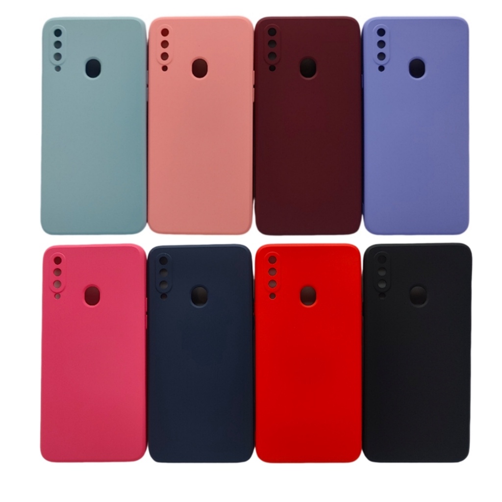 Capa Capinha Samsung A20s Galaxy Silicone Aveludado Case - Escorrega o ...