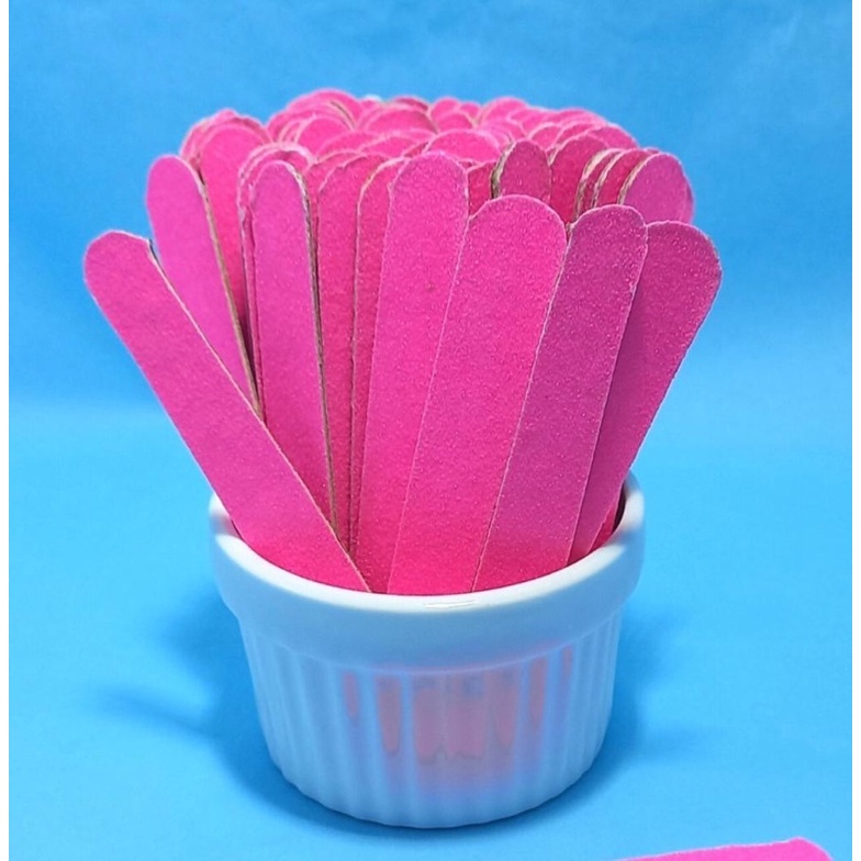 Kit 10 Mini Lixa de Unha Rosa | Shopee Brasil