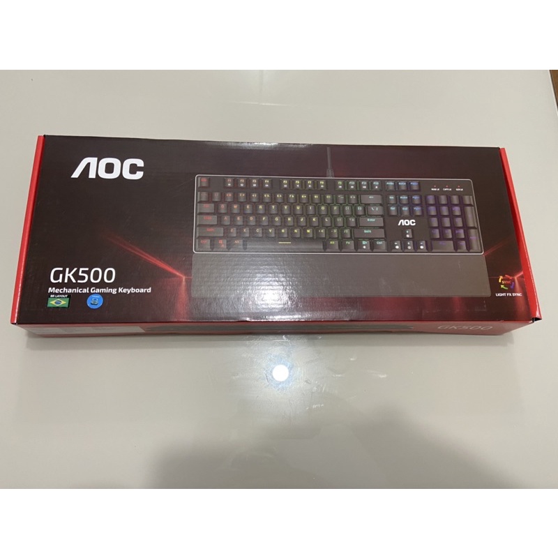 teclado gamer aoc novo gk500 | Shopee Brasil